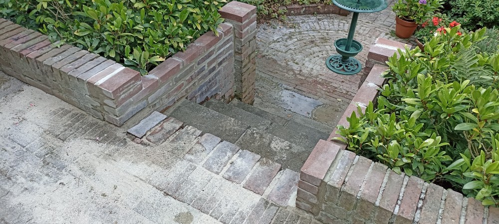 Rob's Tuin- en klusservice Arnhem - metselwerk herstellen van een ...